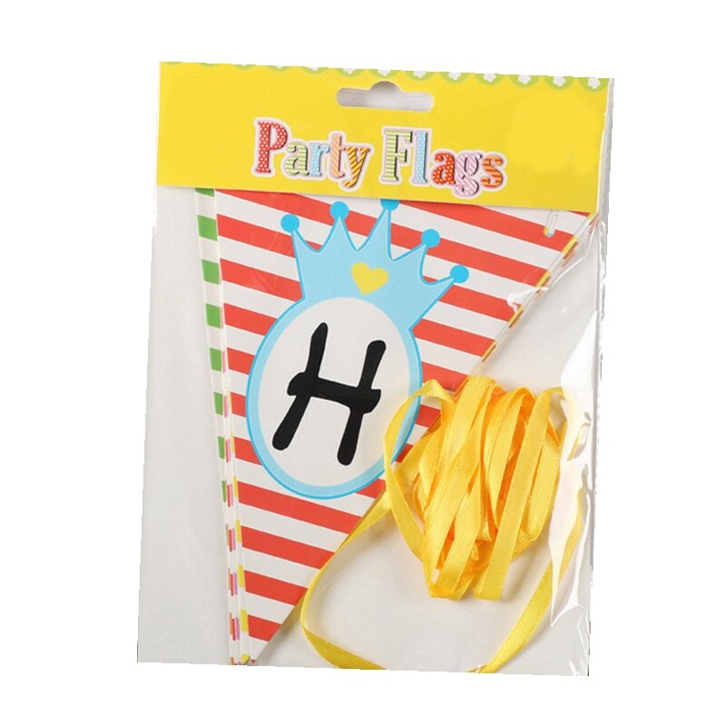 Happy Birthday Paper Pennant Age Banner BabyAnnive... – Grandado