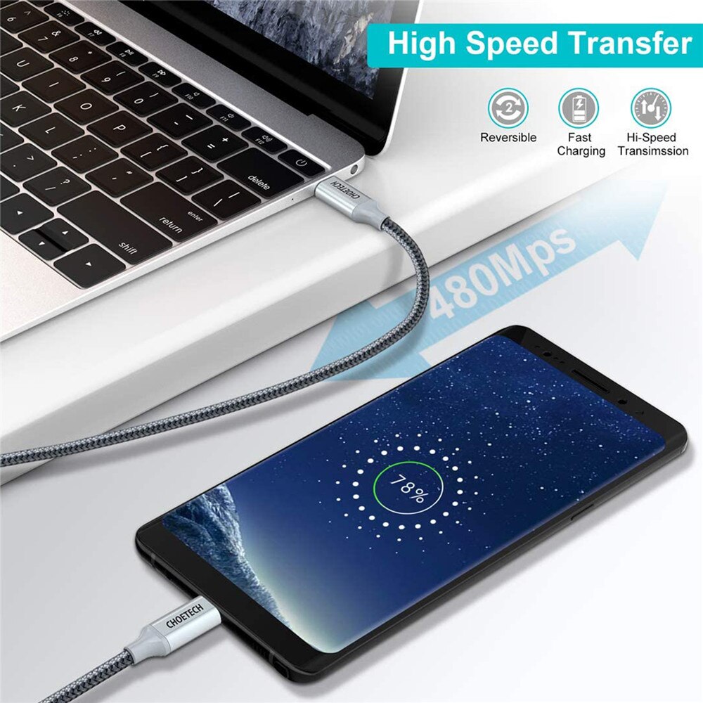 2pcs USB-C Cable (100W 20V/5A) for iPad Pro USB Ty... – Grandado