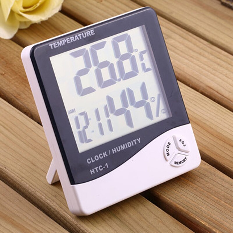 UCHEER 1pc Indoor electronic thermometer alarm clo... – Vicedeal