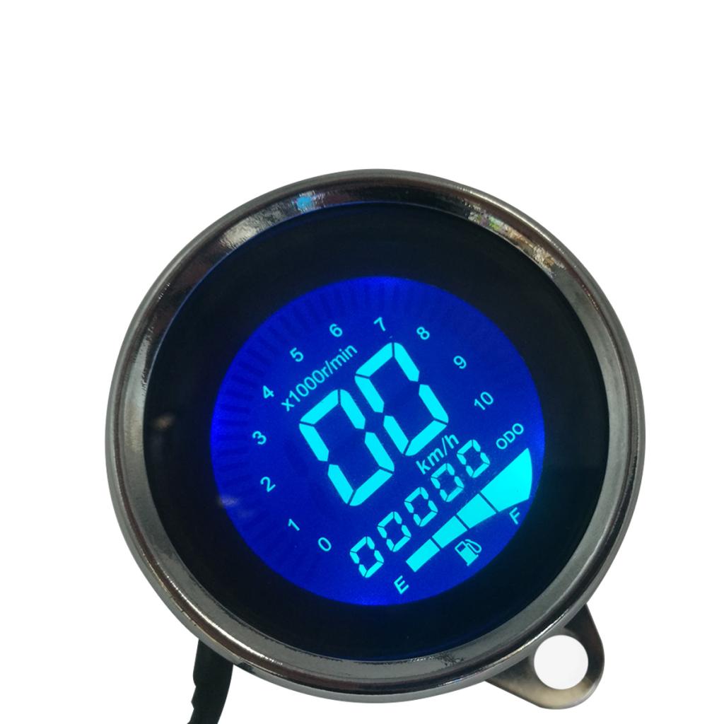 Universal Digital Motorcycle LCD Screen Speedomete... – Grandado