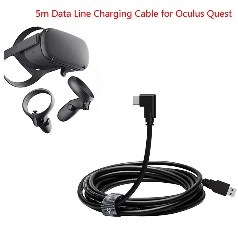Data Line Charging Cable 1× 5M 3.0 for Oculus Ques... – Grandado
