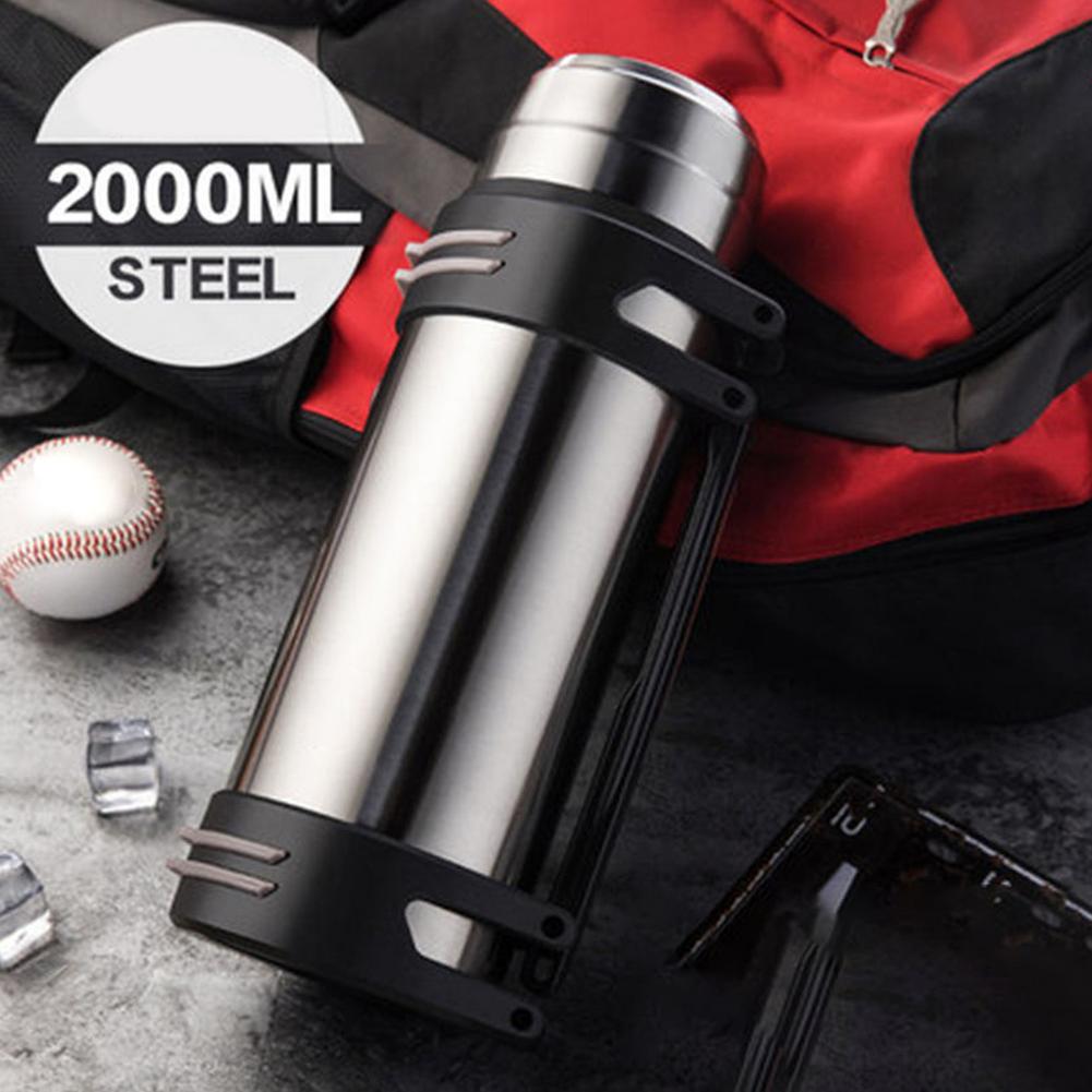 2.5L Thermos Bottle Large Capacity Stainless Steel... – Vicedeal