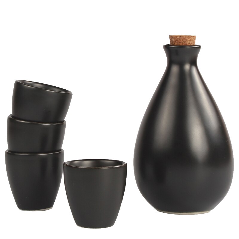 Ceramic wine pot porcelain Japanese style sake pot... – Grandado