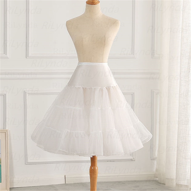 White Black Short Women Underskirt For Wedding Dre... – Vicedeal