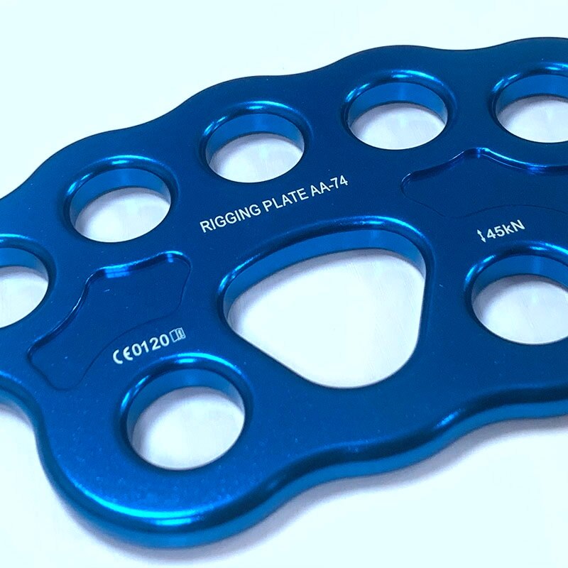 8 Holes Rigging Plate Outdoor 45KN Rescue Rock Cli... – Vicedeal