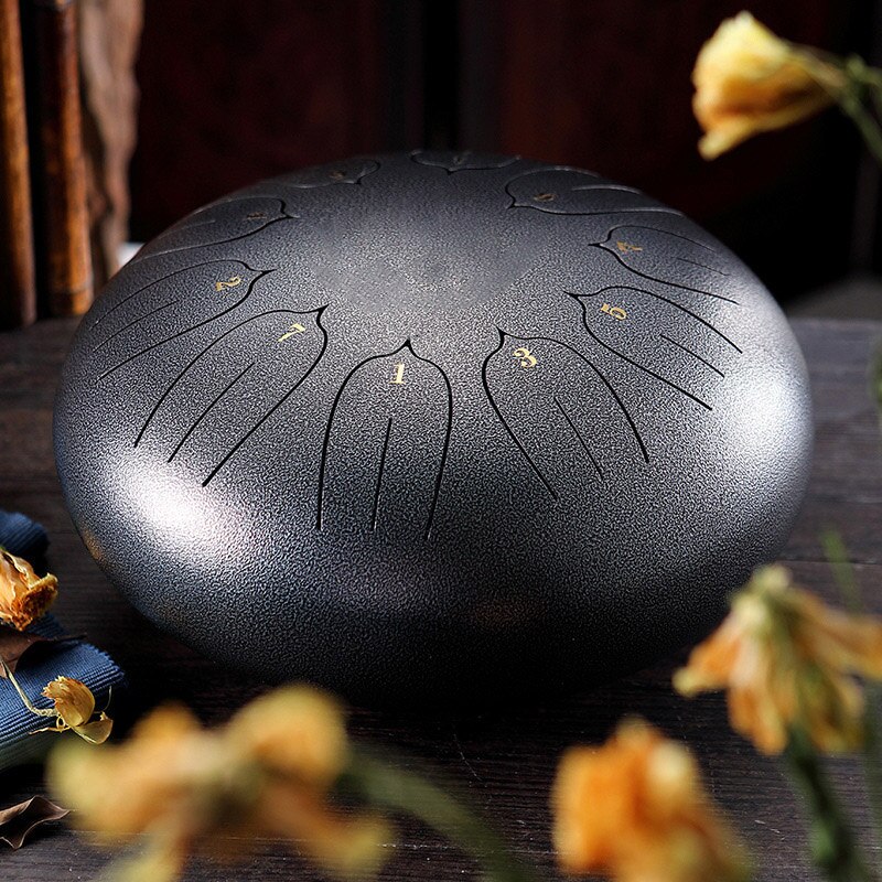 6in 8-Tone Staal Tong Drum C Sleutel Percussie Ins... – Vicedeal