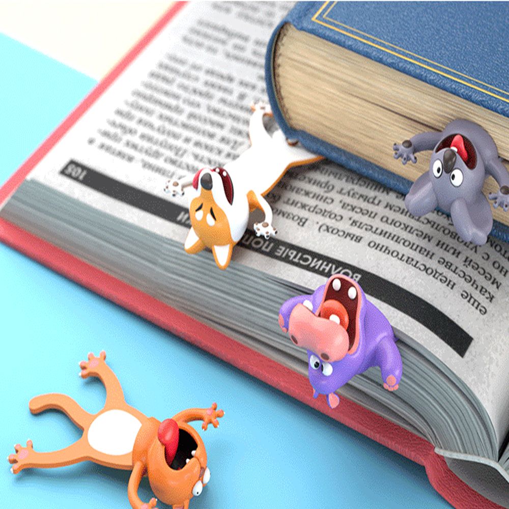 3D Stereo Cartoon Animal Bookmark Ocean Series Boo... – Grandado