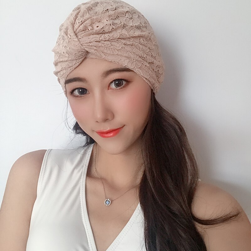 Women Pleated Long Hair Swimming Cap Binder Beach ... – Vicedeal