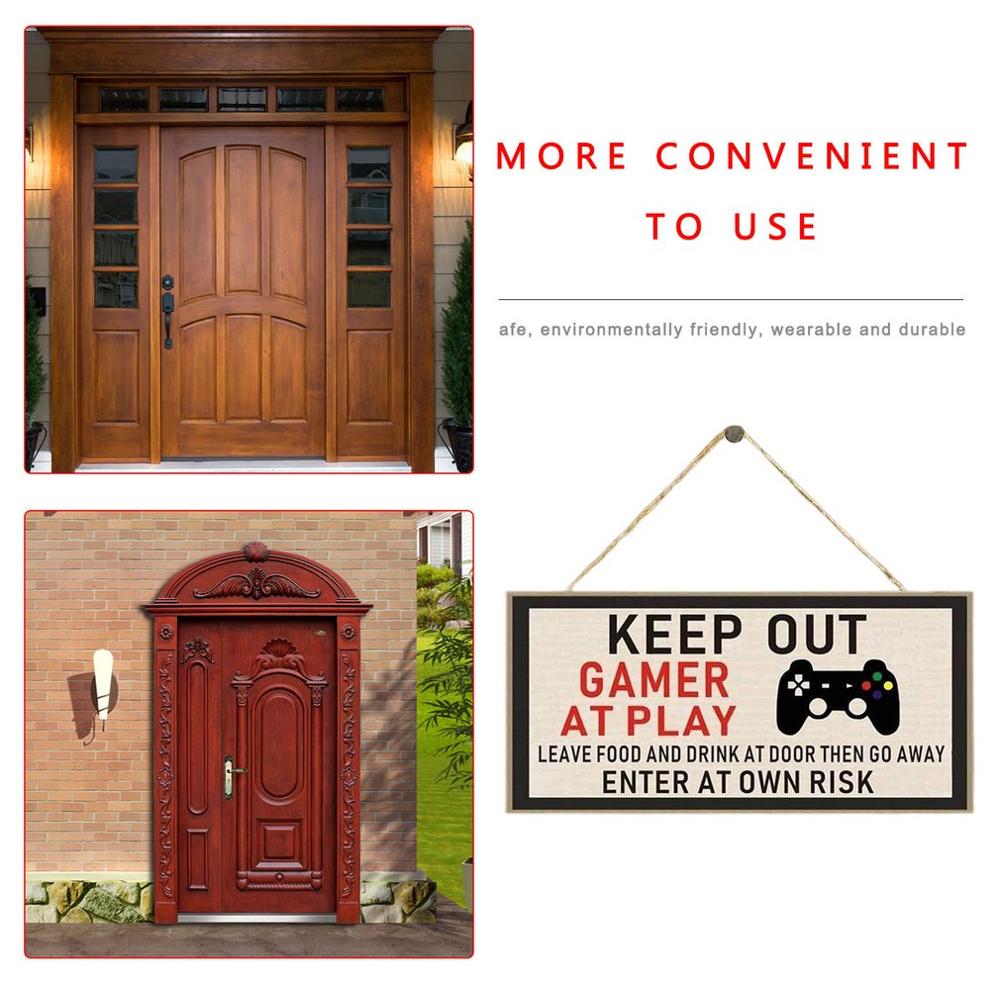 Anti-disturb Keep Out Gamer At Play Enter At Own R... – Vicedeal