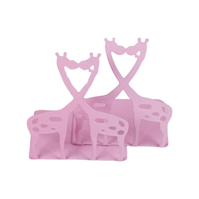 1 Pair Cartoon Animal Bookends Book Stand Support ... – Grandado