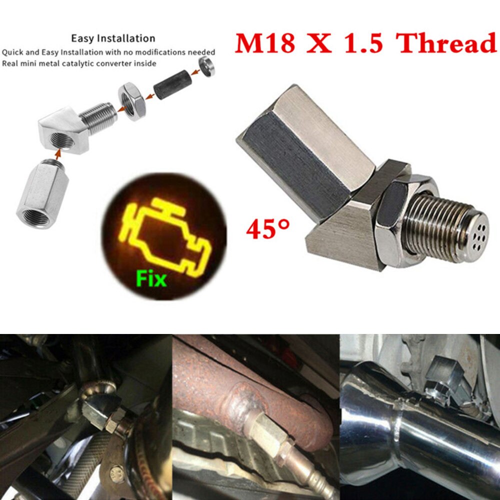 Check O2 Sensor Engine Cel Eliminator Spacer W Cat Vicedeal