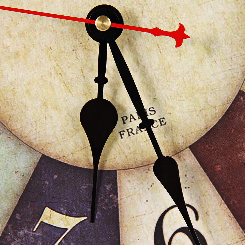 Round Vintage France Paris Colourful French Country Tuscan Style Paris ...