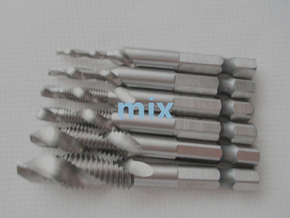 6pcs Metric Drill Tap Countersink Set M3 M4 M5 M6 Vicedeal