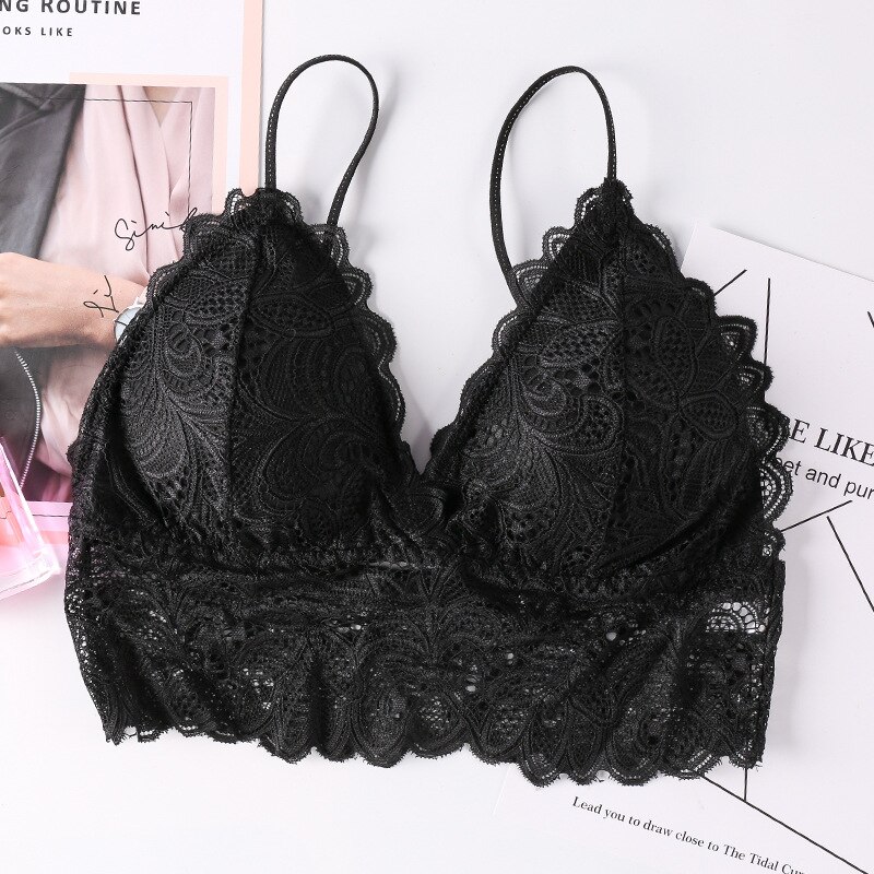 seamless lace back bra women's summer bra top ... – Vicedeal