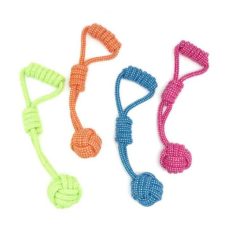 1 Pcs Bites Cotton Rope Chew Toy Dog Accessories F... – Grandado