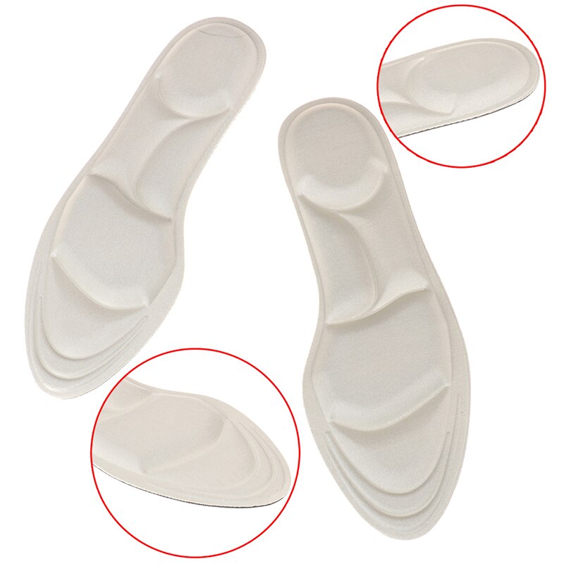 4D Flock Memory Foam Orthotic Insole For Shoes Fla... – Grandado