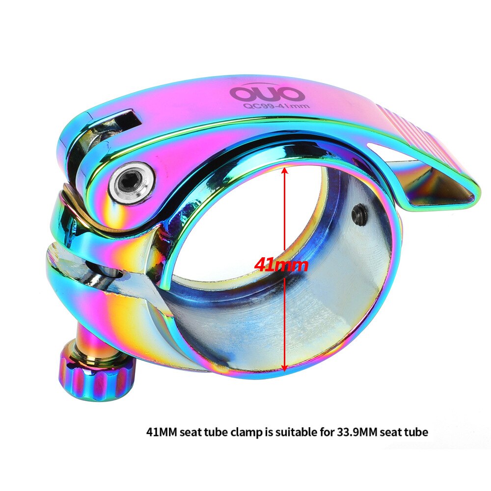 Folding Bicycle Seat Tube Clamp CNC Bicycle Seat T... – Grandado