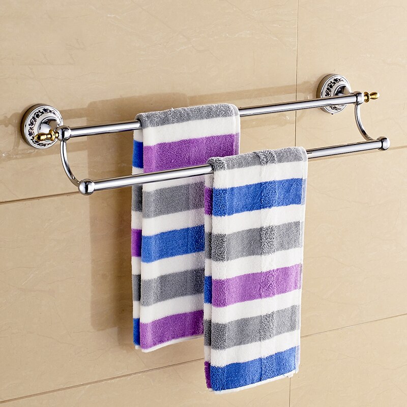 Chrome Finished Bathroom Hardware Sets Ceramic Bat... – Grandado