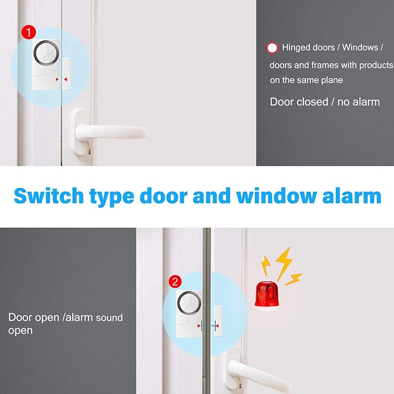 Door and Window Alarm for Home Anti Theft Alarm Sy... – Grandado