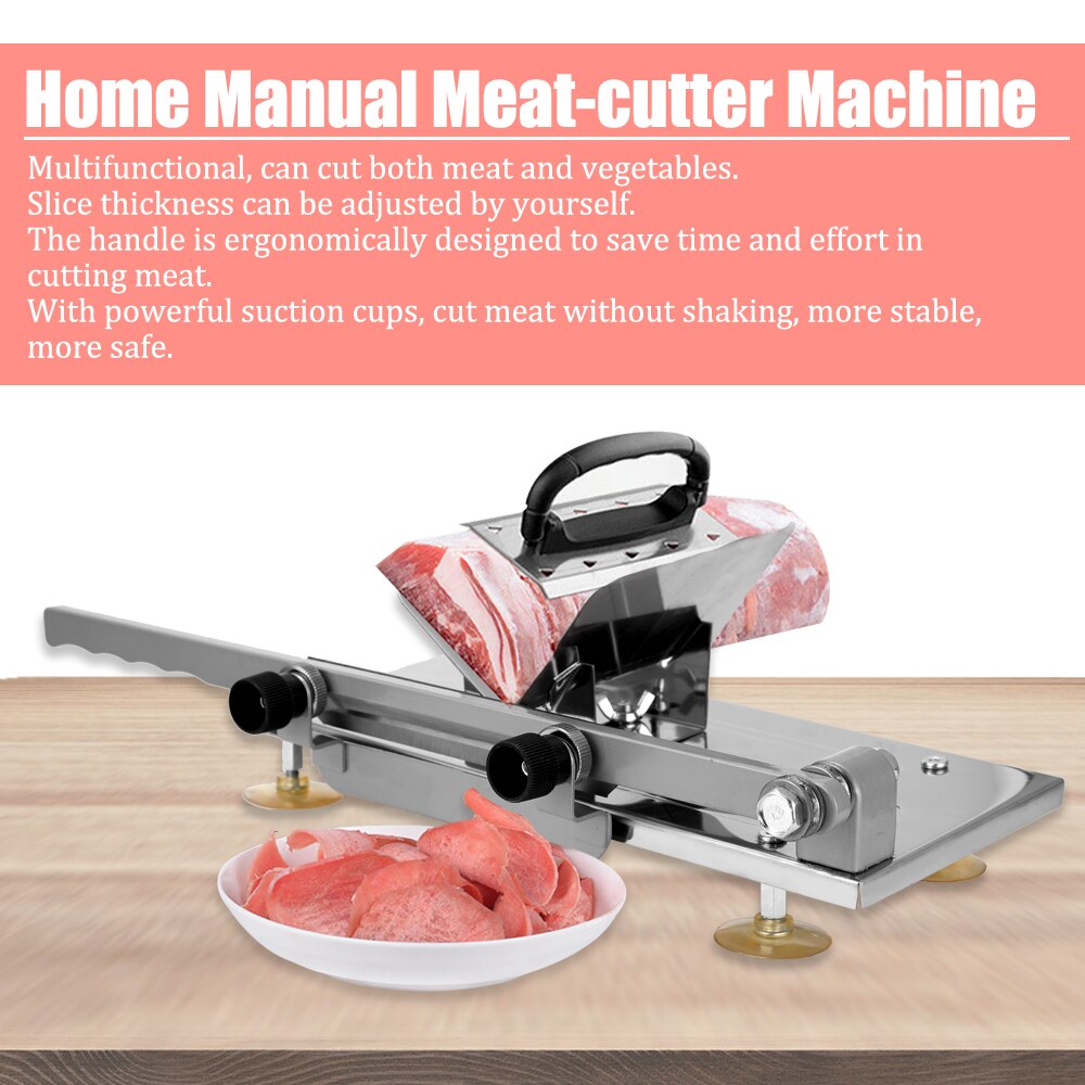 Meat Lamb Slicer Home Manual Meat Cutter Machine C... – Vicedeal