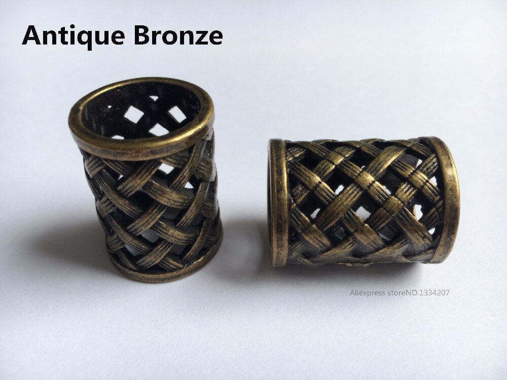 2 stk/parti sølv/bronze viking rune hår fletninger... – Grandado