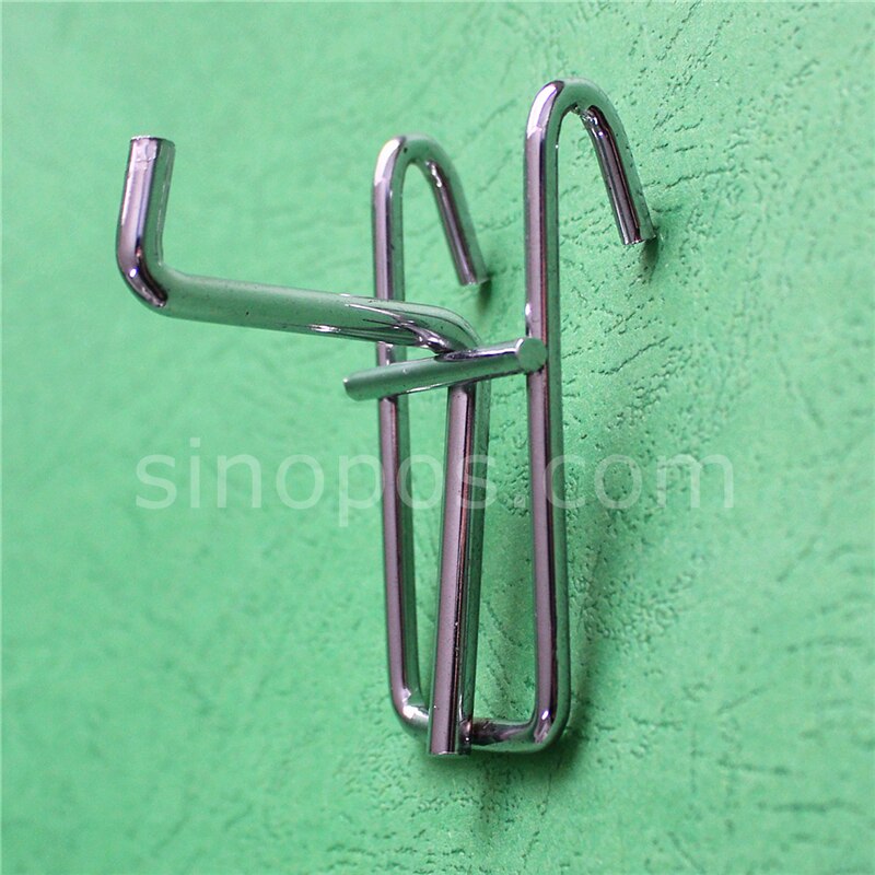 Draad Gridwall Haken Single Prong, stalen rechte h... – Grandado