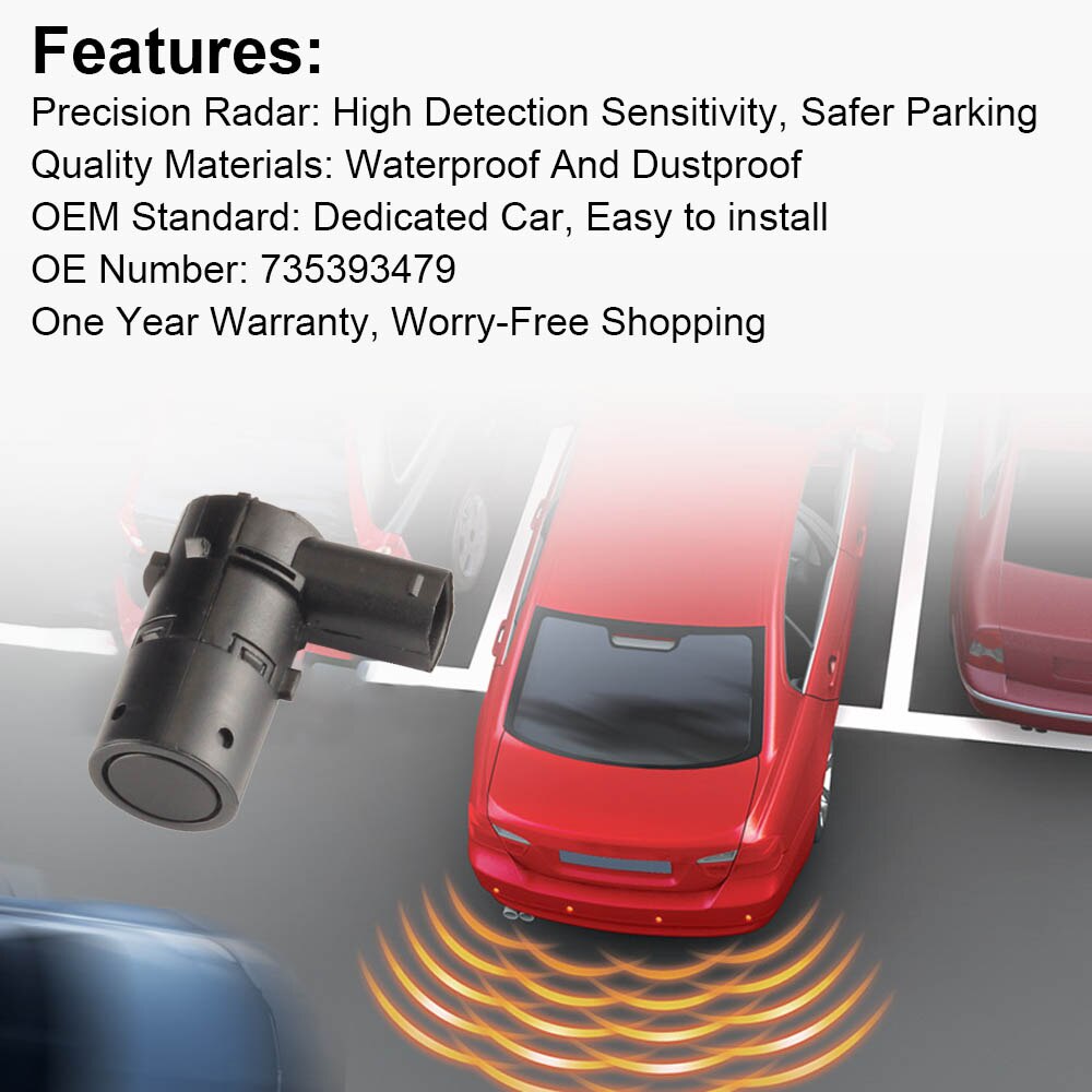 4 Stuks Auto Pdc Parking Sensor Voor Lancia Musa D... – Vicedeal