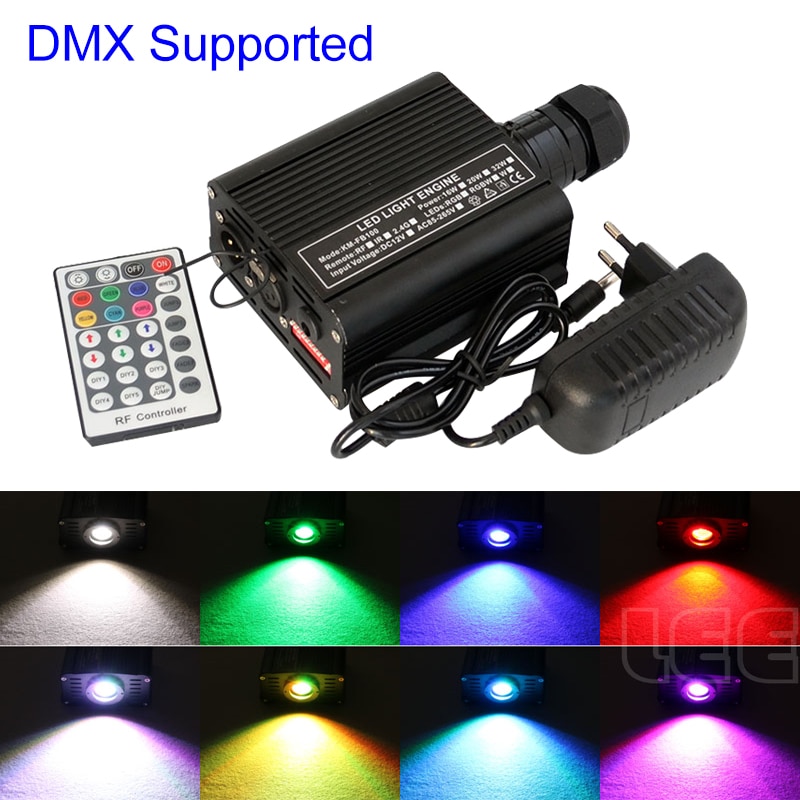 Conducteur de moteur à Fiber optique DMX 16 W RGBW... – Grandado