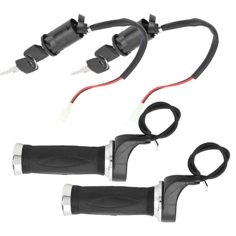 Ignition Switch Short‑Wire Throttle Grip Universal... – Grandado