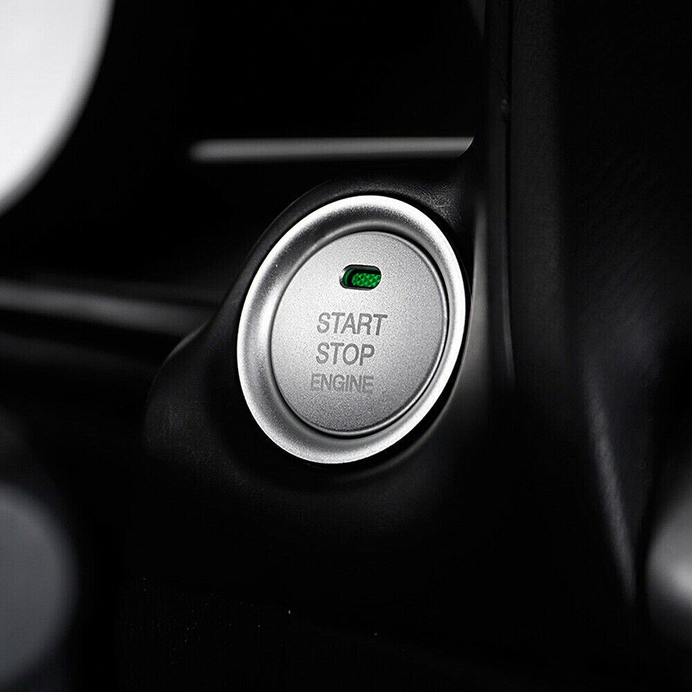 Engine Start Push Button Console Switch Cover Trim... – Grandado