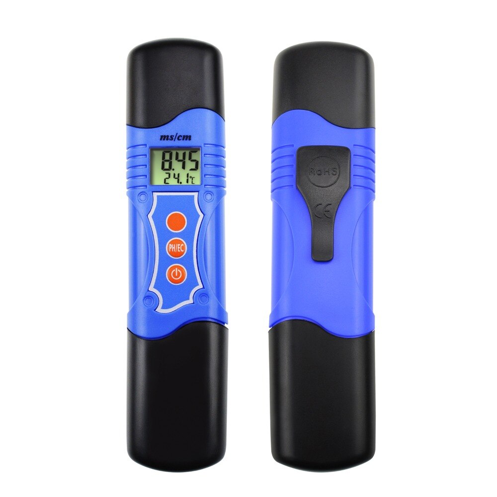 3-in-1 Conductivity EC & pH & Temperature Meter Mu... – Grandado