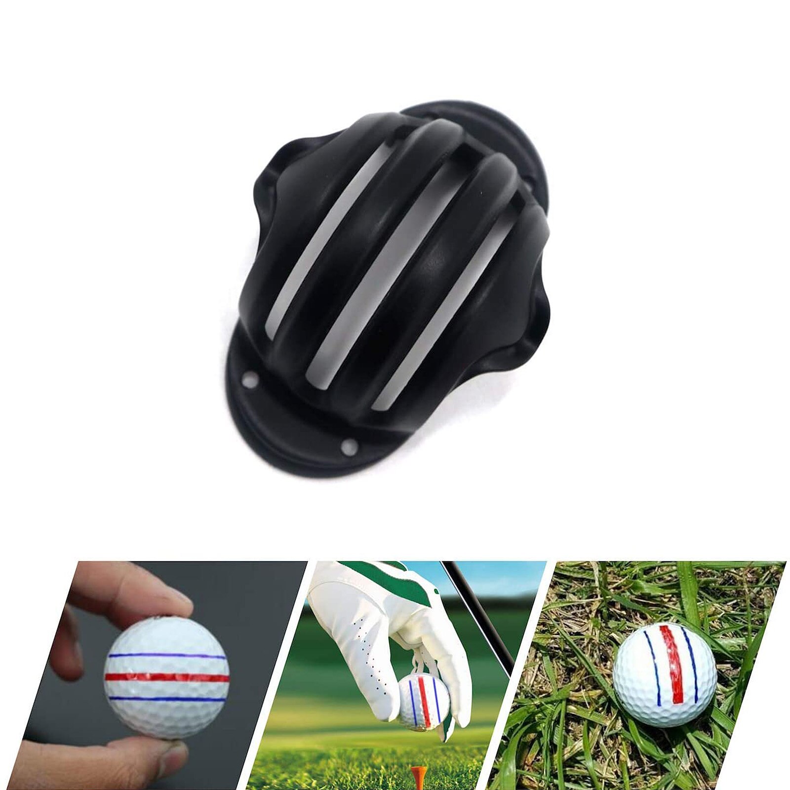 2pcs Golf Ball Alignment Line Marker Marks Templat... – Vicedeal