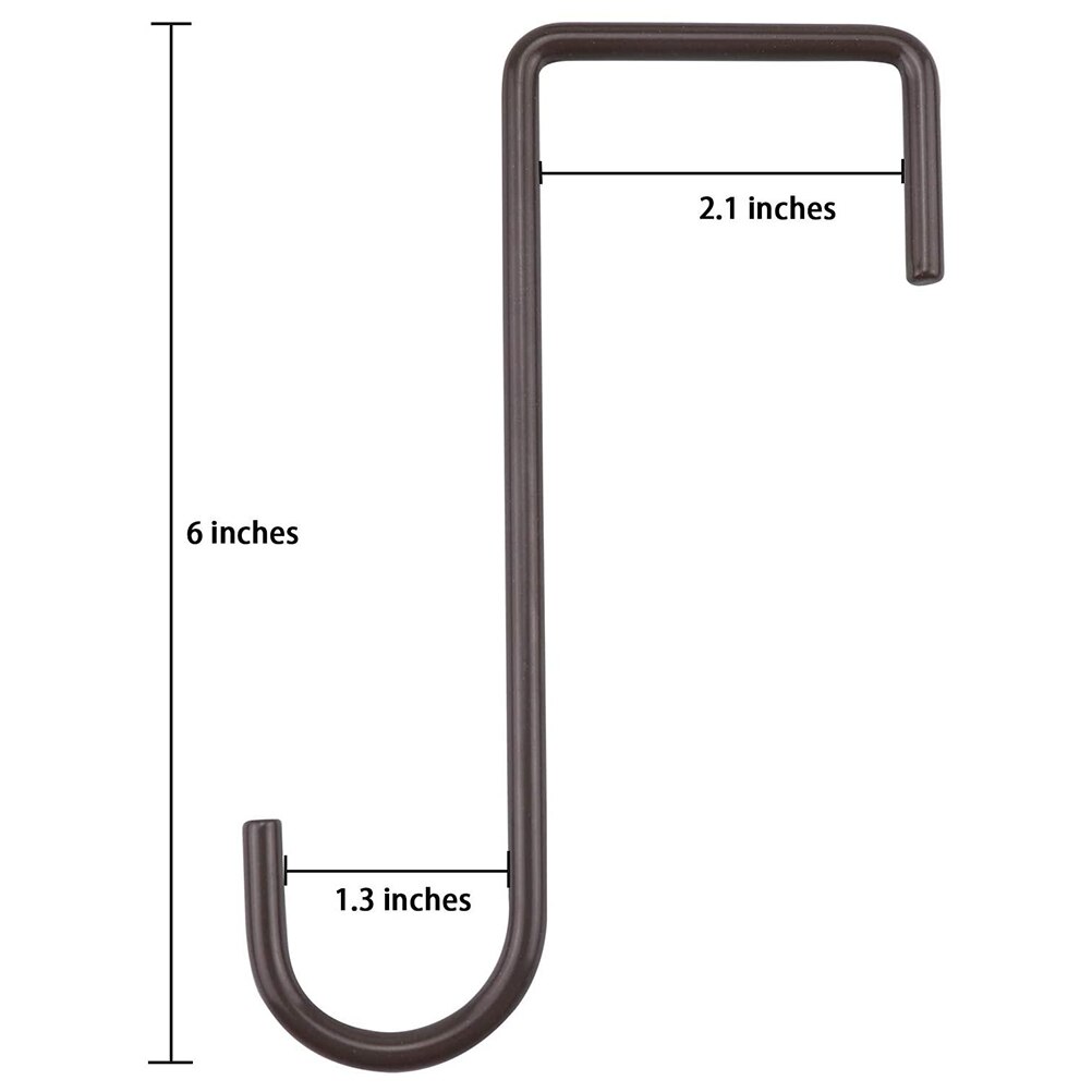 6 Pcs Multi-Purpose Hooks Fence Patio Hooks Metal ... – Grandado