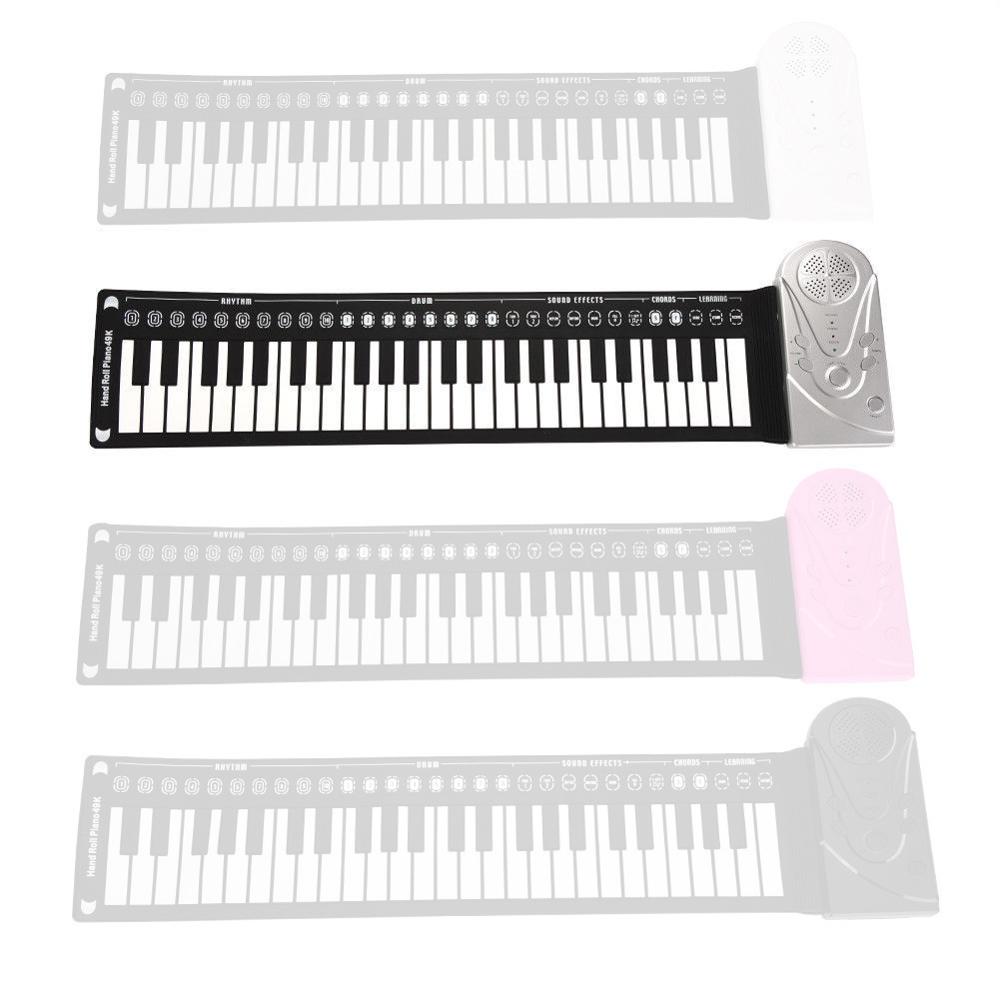 Multistil bärbart elektroniskt piano 49 tangenter ... – Vicedeal