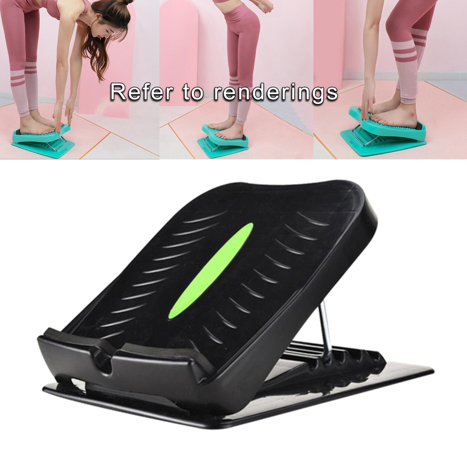 Anti-Slip Adjustable Foot Calf Stretcher Incline B... – Vicedeal