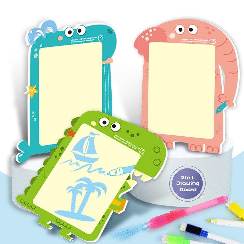 DEWANG Luminous Drawing Board Graffiti Doodle Draw... – Vicedeal