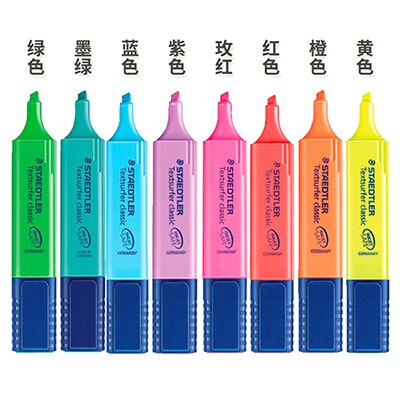 8 Uds o 9 uds/set STAEDTLER luz rotulador subrayad... – Grandado