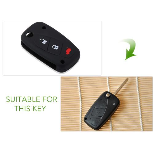 Car Key Case Silicone Cover For FIAT/Panda/Stilo/P... – Vicedeal