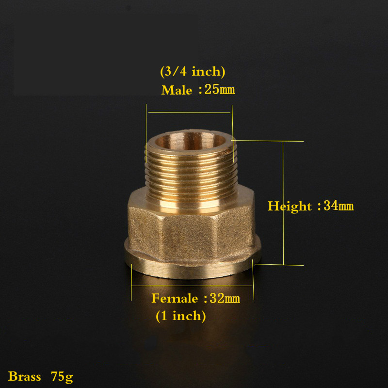 Rvs Messing Pijp Connector Koppeling Adapter, vari... – Vicedeal