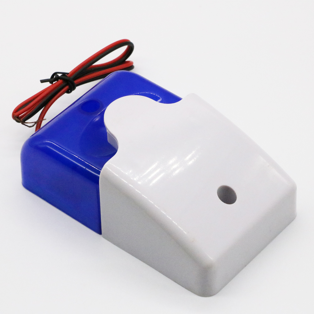 9-12V Mini Indoor Wired Siren with Red light Siren... – Vicedeal