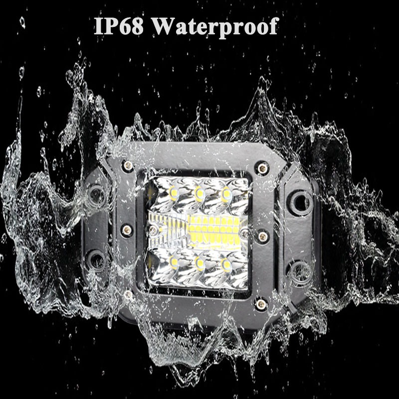 VISORAK 5" Inch 12V 24V Car LED Pods Flush Mount S... – Vicedeal