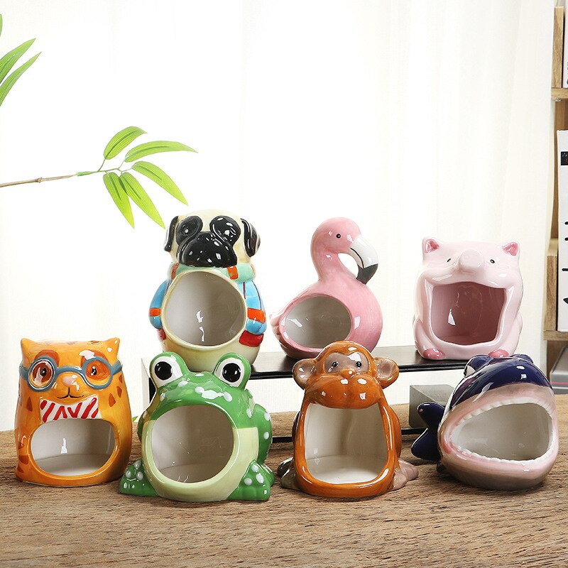 Cute Cartoon Small Animals Ceramics Decoration Cra... – Vicedeal