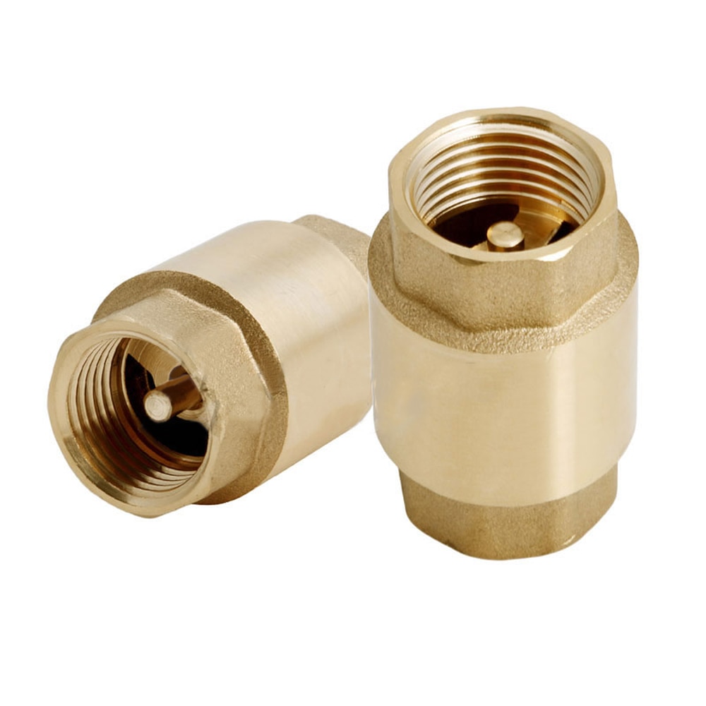 1 st 1/2 ''NPT Messing Draad In-Lijn Voorjaar Teru... – Vicedeal