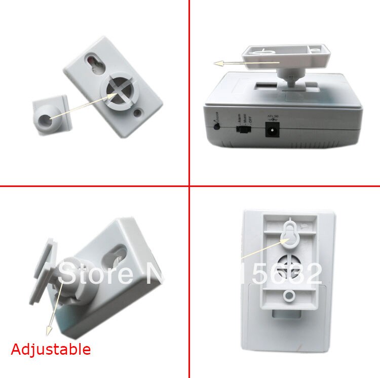 Wireless visitor Customer door chime 8 Tune melodi... – Grandado