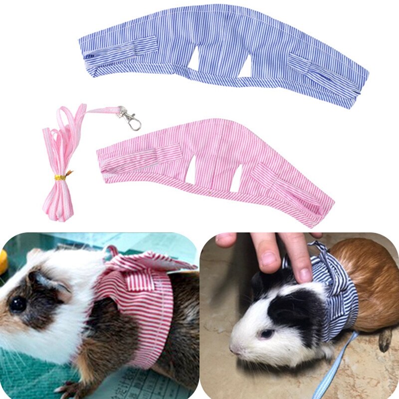 1Pcs Kleine Dier Harness Leuke Streep Cavia Harnas... – Grandado