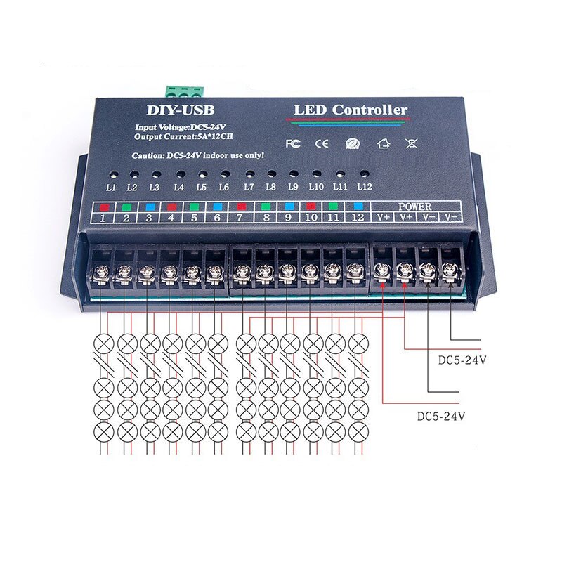 DIY-USB LED Controller 12 Möglichkeiten Autonomen ... – Grandado