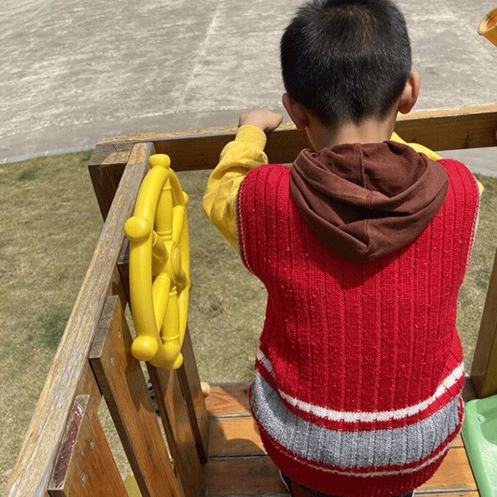 Outdoor Fun Game Pirate Ships Wheel Kids Toy Jungl... – Grandado