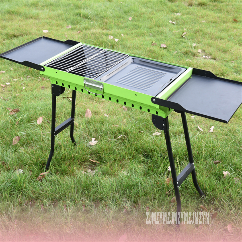 Portable Outdoor Charcoal BBQ Grill High Garden Th... – Grandado