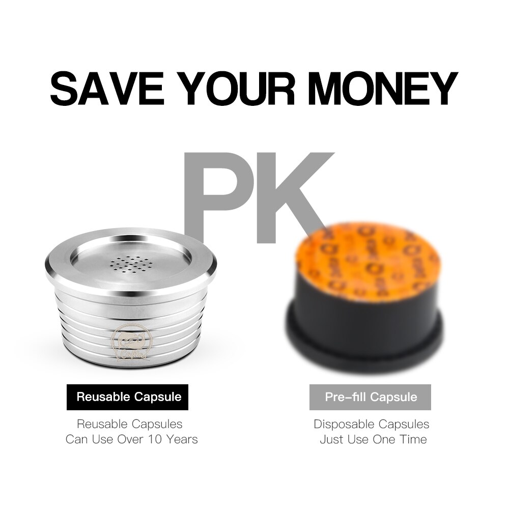 Icafilas Koffie Capsule Pod Rvs Metalen Koffie Fil... – Vicedeal