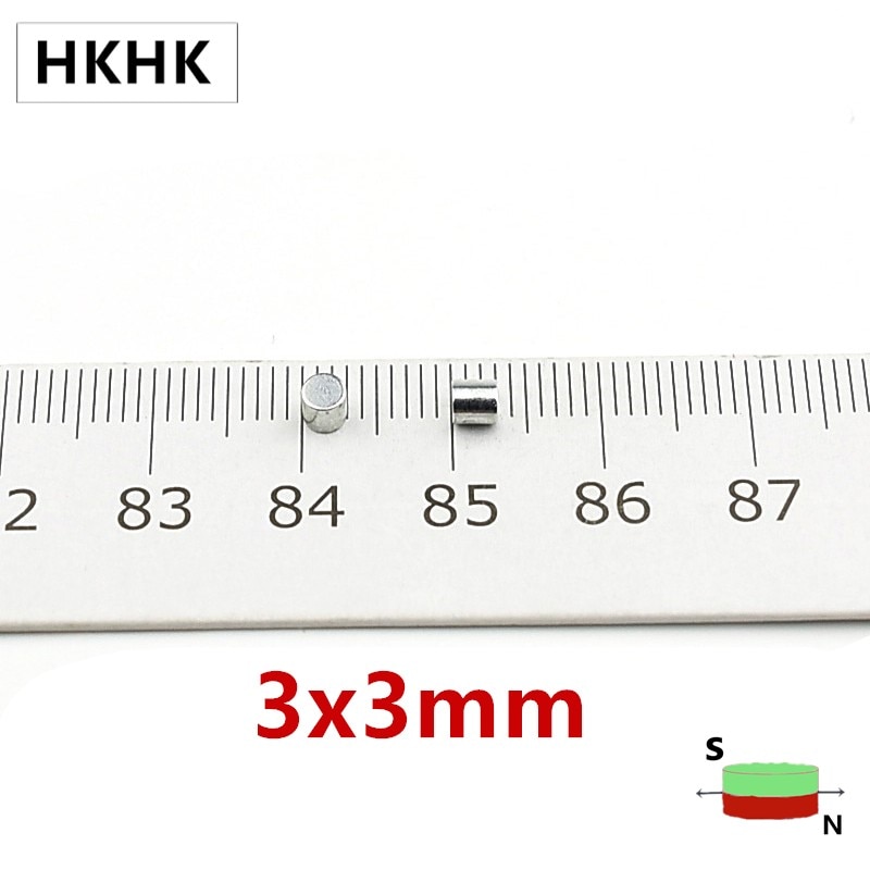Hkhk 100-10000Pcs Diameter Magneet 3X3 Mm 3 Mm Min... – Vicedeal